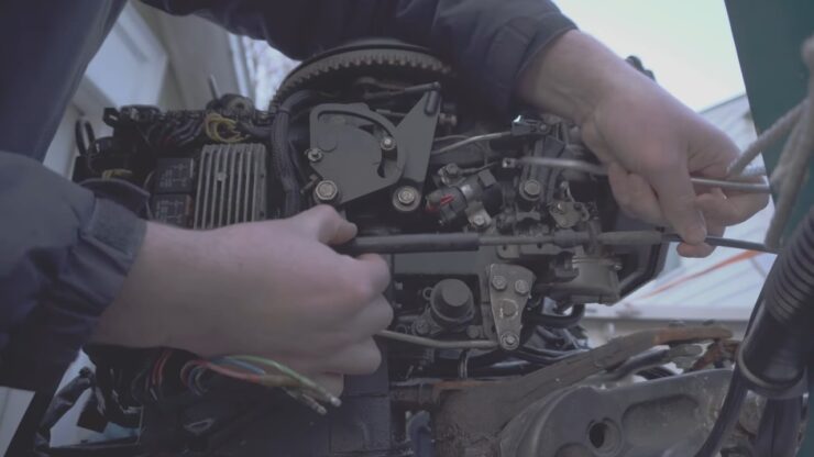 Johnson Outboard Throttle Cable Adjustment - Easy Steps!