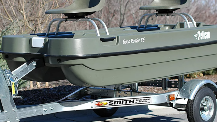 5 Main Types of Trailers for Your Fishing Kayak 2024 - Safest Kayak Trolley