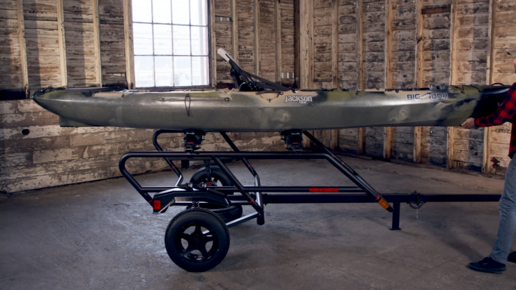 5 Main Types of Trailers for Your Fishing Kayak 2024 - Safest Kayak Trolley