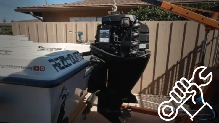 How to Raise Outboard Motor on Transom? - Raising the Outboard Motor