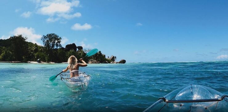 Paddle as Stern Rudder - Kayak Stern Rudder Technique Explained